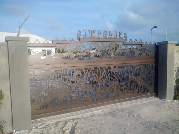 Custom Gates for Driveways, Decks, Balconies or Stairs