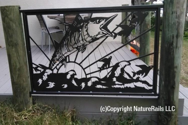 Custom Decorative Railing Panels - NatureRails.com