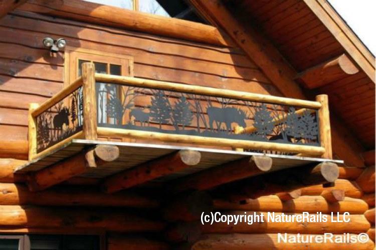 Decorative Deck Railing | Metal Deck Railing | Porch Railing ...