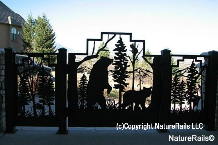 Decorative Deck Railing | Metal Deck Railing | Porch Railing ...