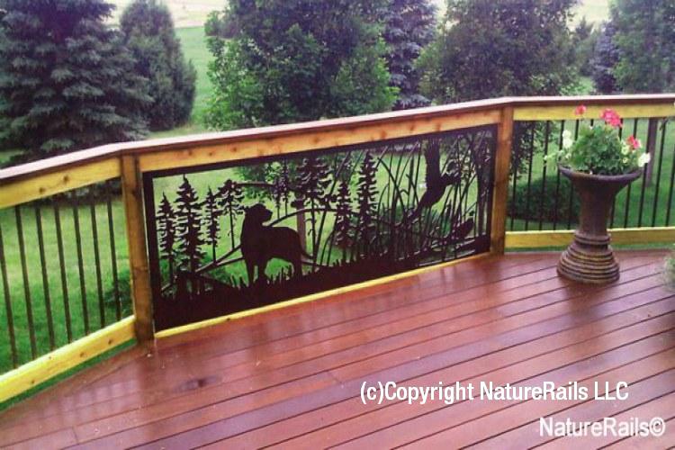 Decorative Deck Railing | Metal Deck Railing | Porch Railing ...