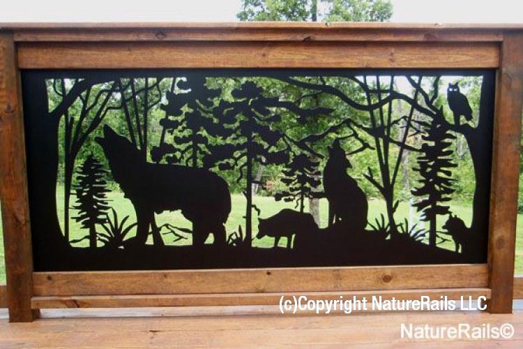 Decorative Deck Railing | Metal Deck Railing | Porch Railing ...