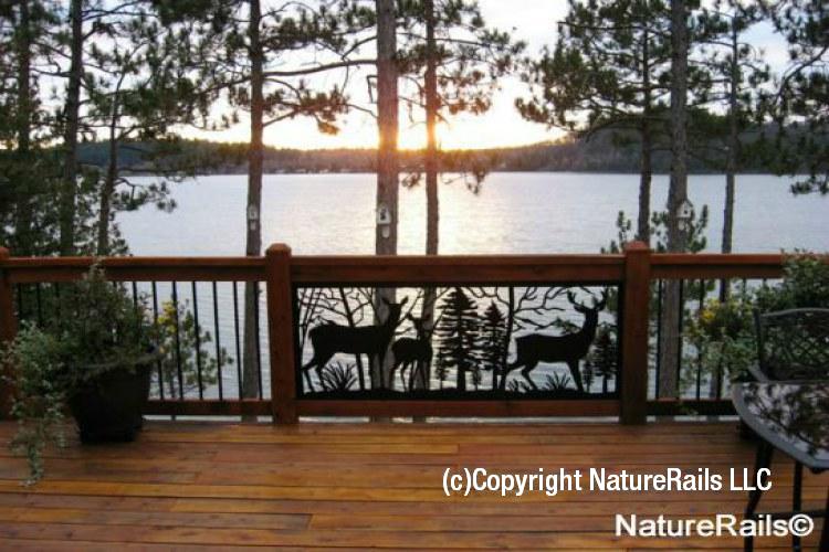 Decorative Deck Railing | Metal Deck Railing | Porch Railing ...