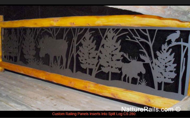 Metal Porch Railing Designs - NatureRails.com