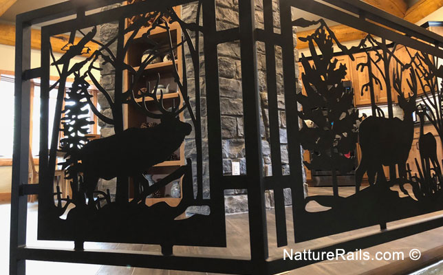 Deck Railing Inserts Nature Rails - NatureRails.com