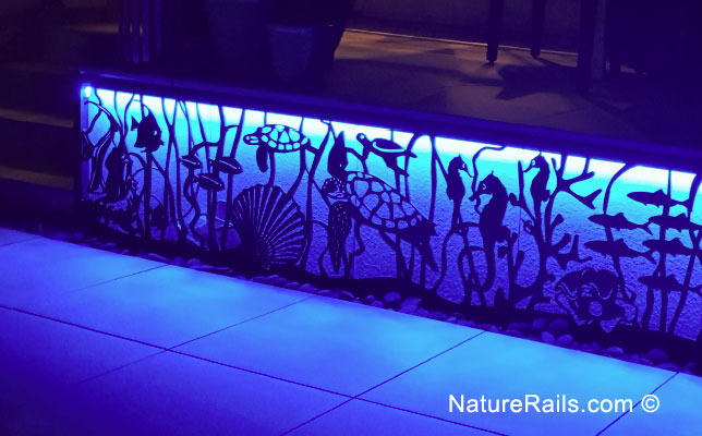 Custom Metal Art Railings and gates for decorative interest