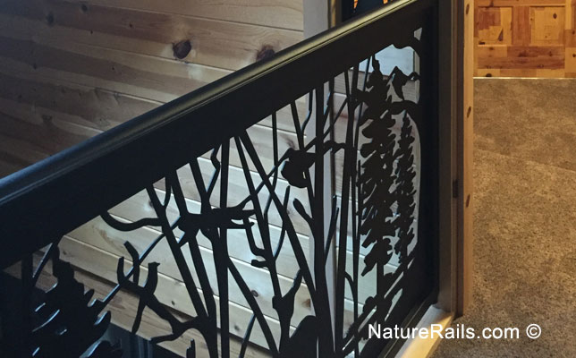 Custom Metal Art Railings and gates for decorative interest