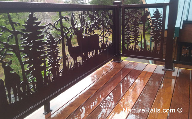 Decorative Railing Inserts - NatureRails.com